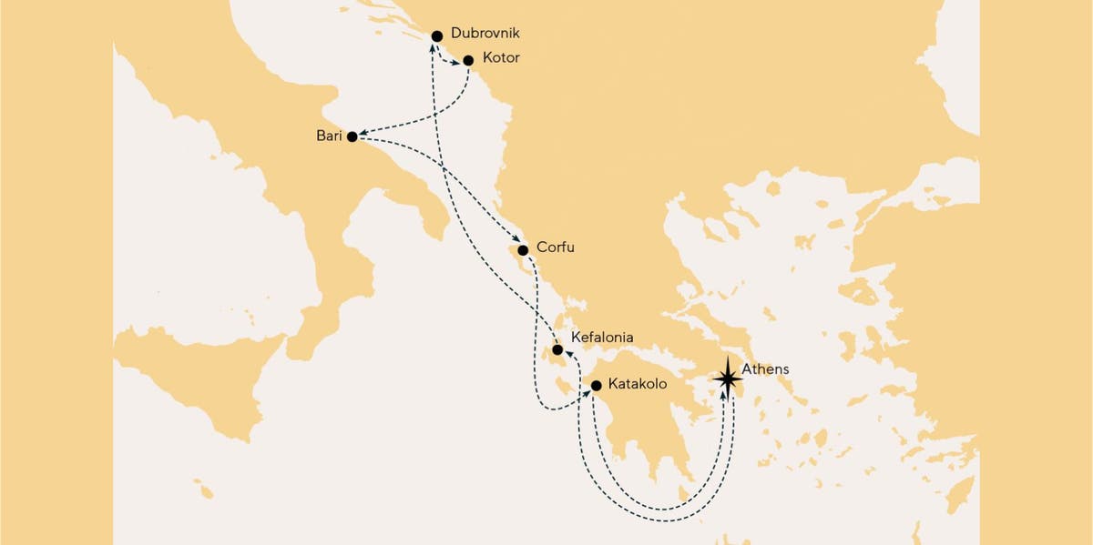 Mediterranean Icons (West to East) 2025