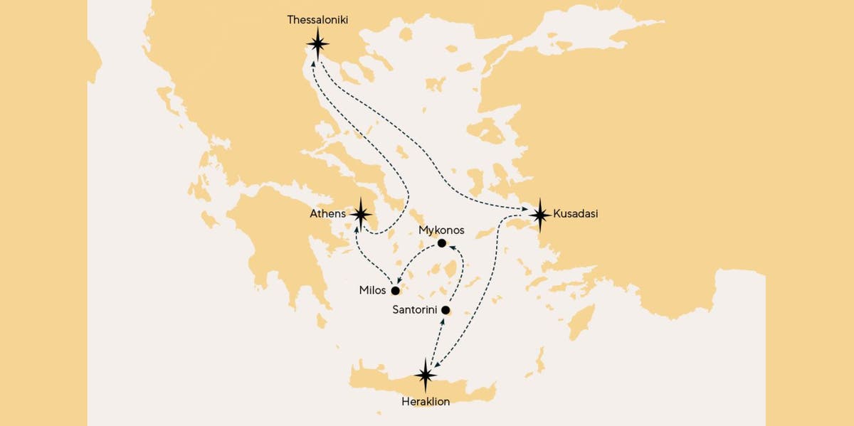 Mediterranean Icons (East to West) 2025 - 14 Nights